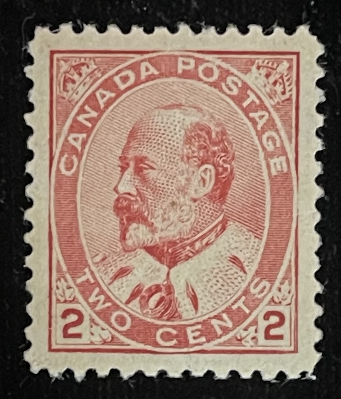 CANADA SCOTT #90, 2c, MOG-LH; SUPERB CENTERING & FRESH! CAT $190 - The ...